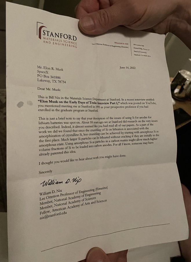 Enrolled in a PhD program at Stanford University, but dropped out after ...